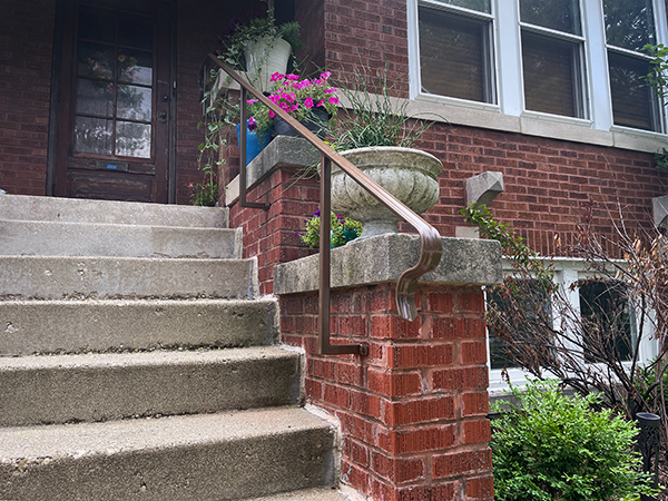 Custom Exterior Handrails | Best Chicago Railings