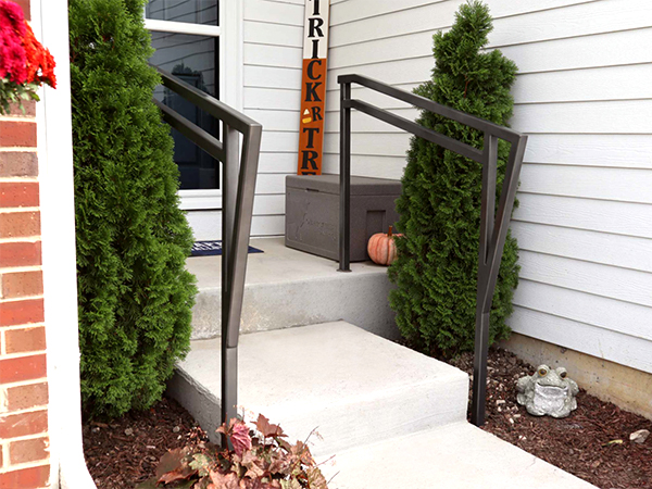 Custom Exterior Handrails | Best Chicago Railings