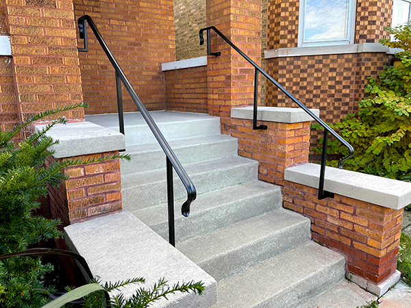 Custom Exterior Handrails | Best Chicago Railings