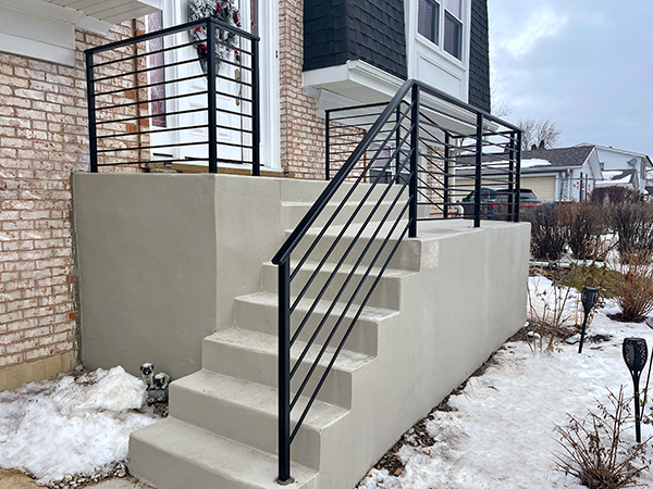 Custom Exterior Railings | Best Chicago Railings