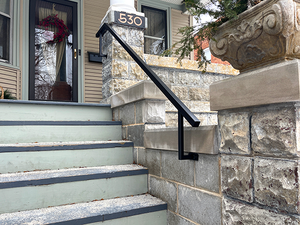 Custom Exterior Handrails | Best Chicago Railings