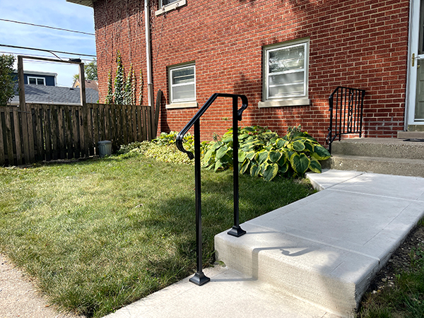 Custom Exterior Handrails | Best Chicago Railings